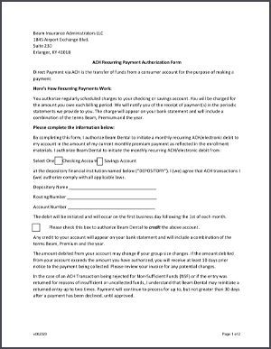 Forms and Documents - Claremont Insurance Services
